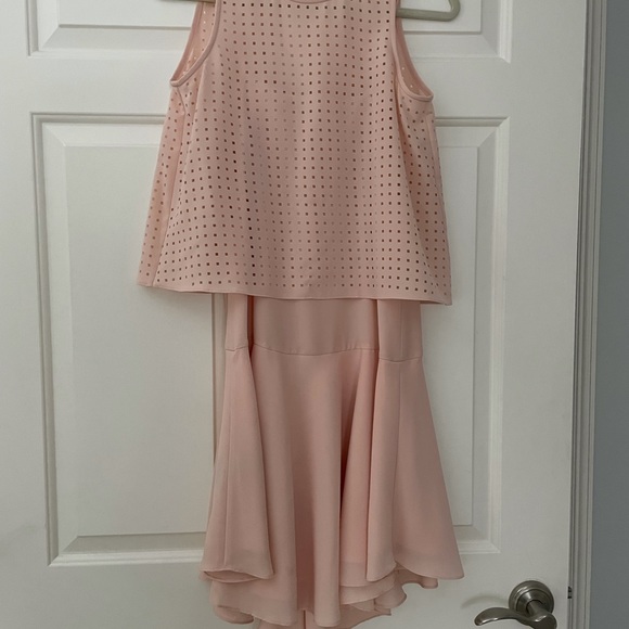 Tibi | Dresses | Tibi 2 Piece Lt Peach Dress | Poshmark